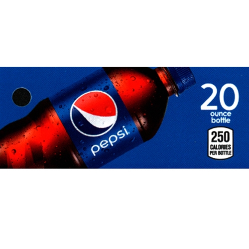 D & S Vending Inc - DS42P20 - Pepsi Label (20oz Bottle with Calorie ...