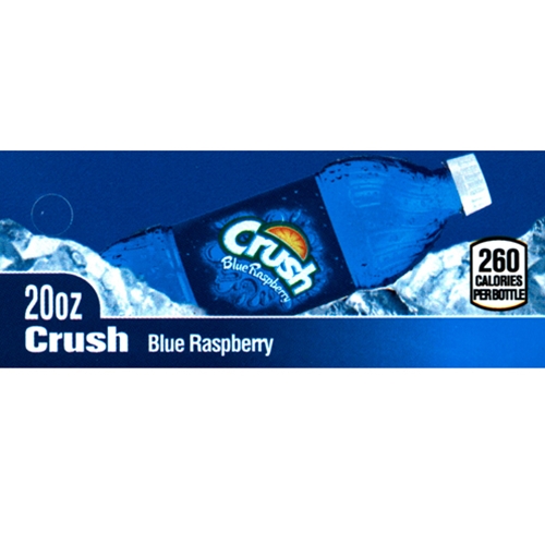 Crush Blue Raspberry Soda