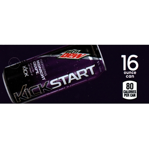 D & S Vending Inc - DS42KMG16 - Kickstart Midnight Grape Label (16oz ...
