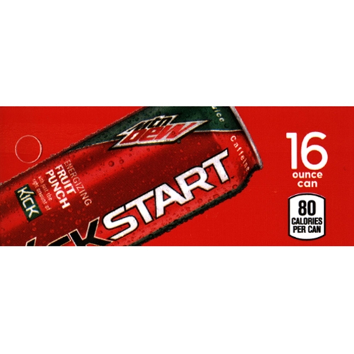 D & S Vending Inc - DS42KFP16 - Kickstart Fruit Punch Label (16oz Can ...