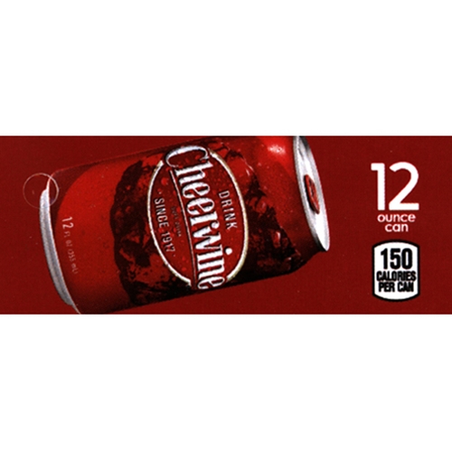 D & S Vending Inc - DS42CW12 - Cheerwine Label (12oz Can with Calorie ...
