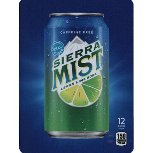D & S Vending Inc - DS22SM12 - D.N. HVV Sierra Mist Label (12oz Can ...