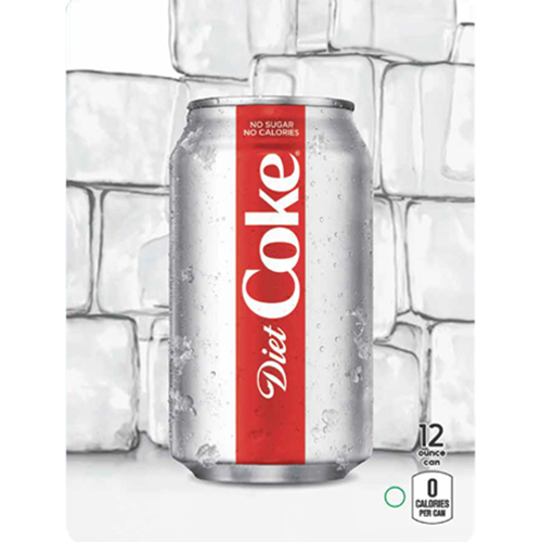 D & S Vending Inc - DS22DC12 - D.N. HVV Diet Coke Label (12oz Can with ...