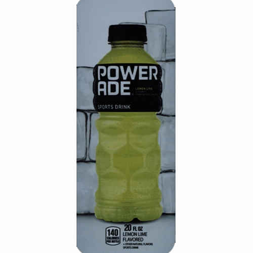 D & S Vending Inc - DS33PLL20 - Powerade Lemon Lime Label (20oz Bottle ...