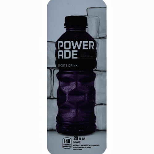 D & S Vending Inc - DS33PG20 - Powerade Grape Label (20oz Bottle with ...