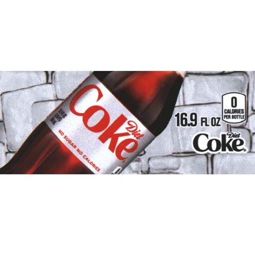 D & S Vending Inc - DS42CD169 - Diet Coke Label (16.9oz Bottle with ...