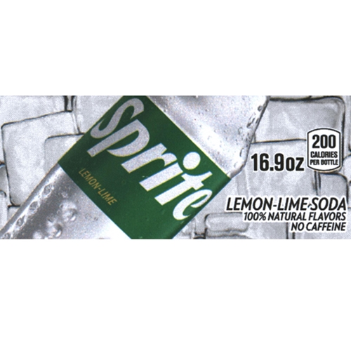 D & S Vending Inc - DS42S169 - Sprite Label (16.9oz Bottle with Calorie ...
