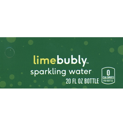 D & S Vending Inc - DS42BLI20 - Bubly Sparkling Water Lime Label (20oz ...