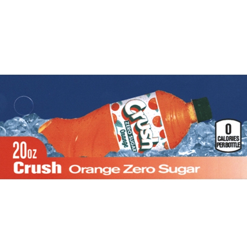 D & S Vending Inc - DS42CROZ20 - Orange Crush Zero Label (20oz Bottle ...