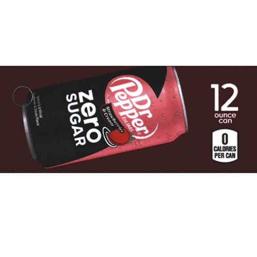 D & S Vending Inc - DS42DRPSCZ12 - Dr. Pepper Strawberries & Cream Zero ...