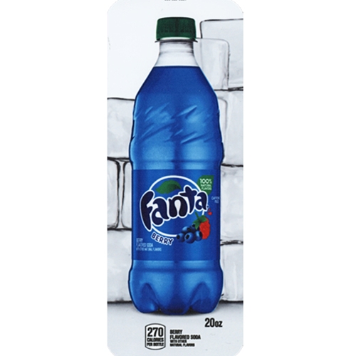 D & S Vending Inc - DS33FB20 - Royal Chameleon Fanta Berry Label (20oz ...