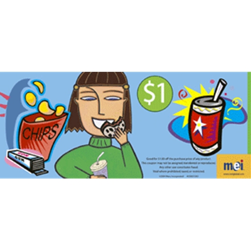 D & S Vending Inc - D250051263 - Mars/MEI Coupon - $1.00 Vend (Snack ...