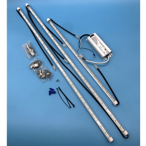 D & S Vending Inc - DS2700 - 3 Bar LED Kit w/Transformer & Brackets ...