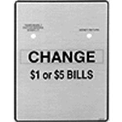 D & S Vending Inc - DS167 - Rowe BC12 Instuction Decal- Silver W/Black ...